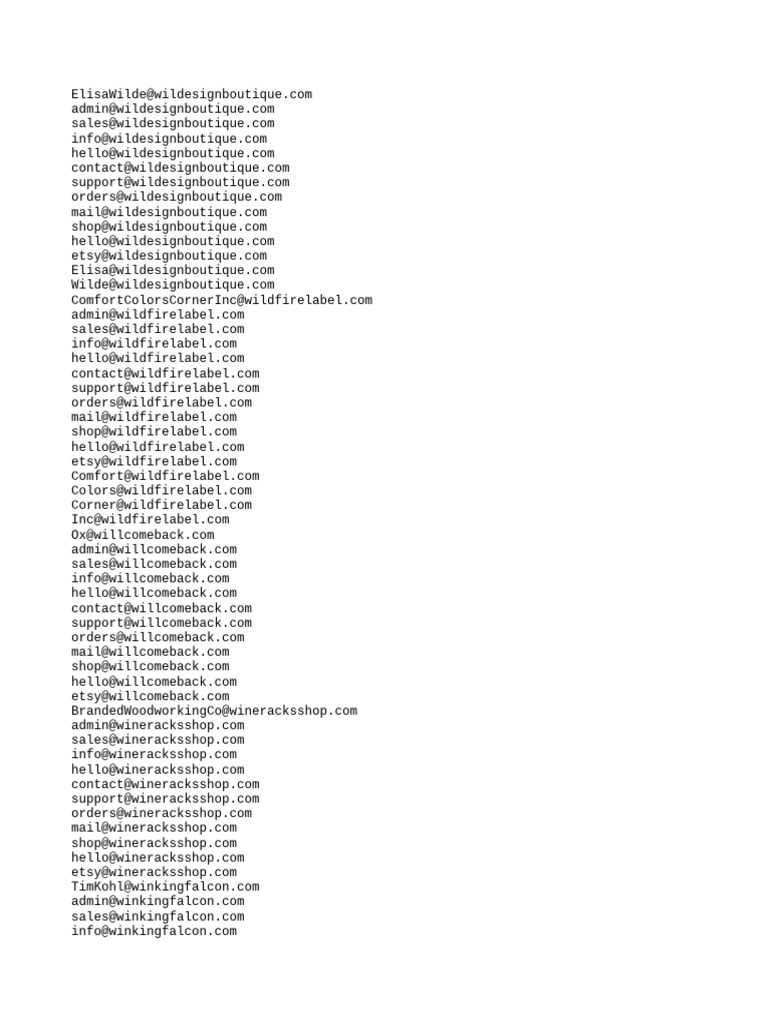 Contact Information for Xcryst and Rolfies | PDF