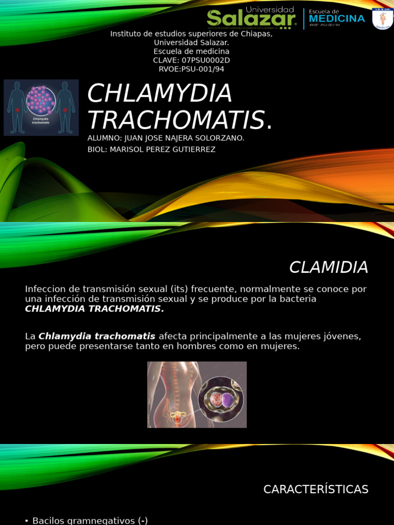 Infección por Chlamydia trachomatis: Diagnóstico y Tratamiento | PDF ...