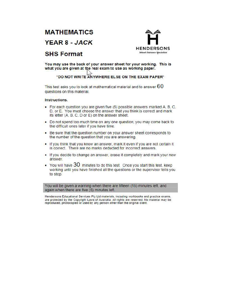 Maths Jacks | PDF