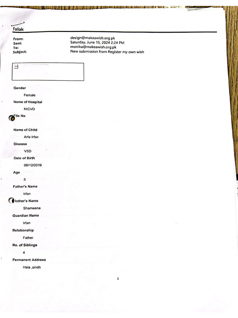 Arfa Irfan 17TH April 2024 | PDF