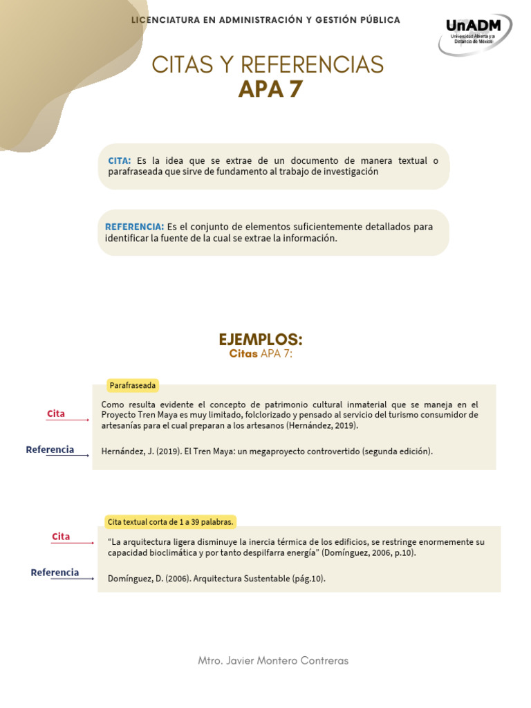 Citas y Referencias en APA 7 | PDF | Estilo apa | Youtube