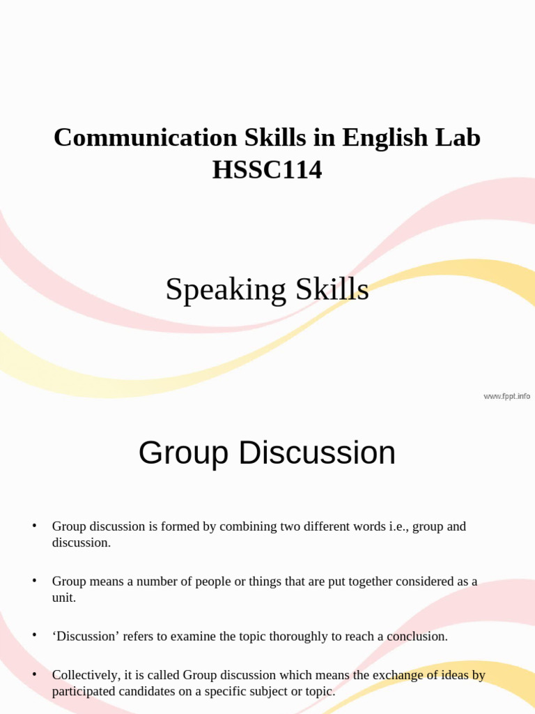 Essential English Communication Skills | PDF | Public Speaking | Job ...