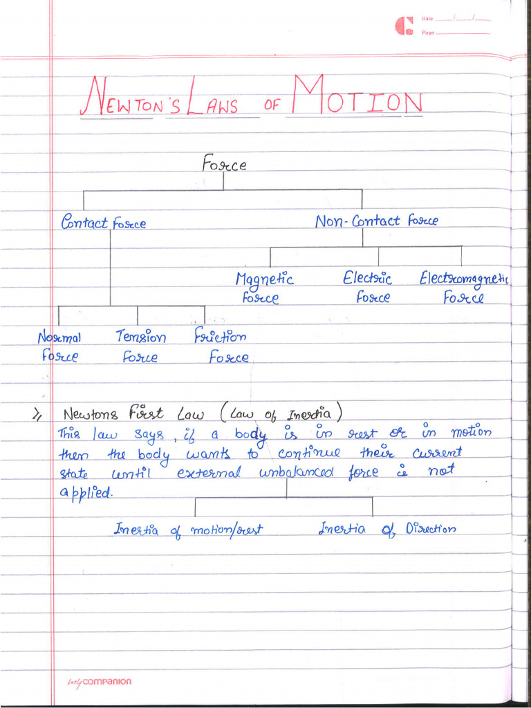 NLM Class 11th | PDF