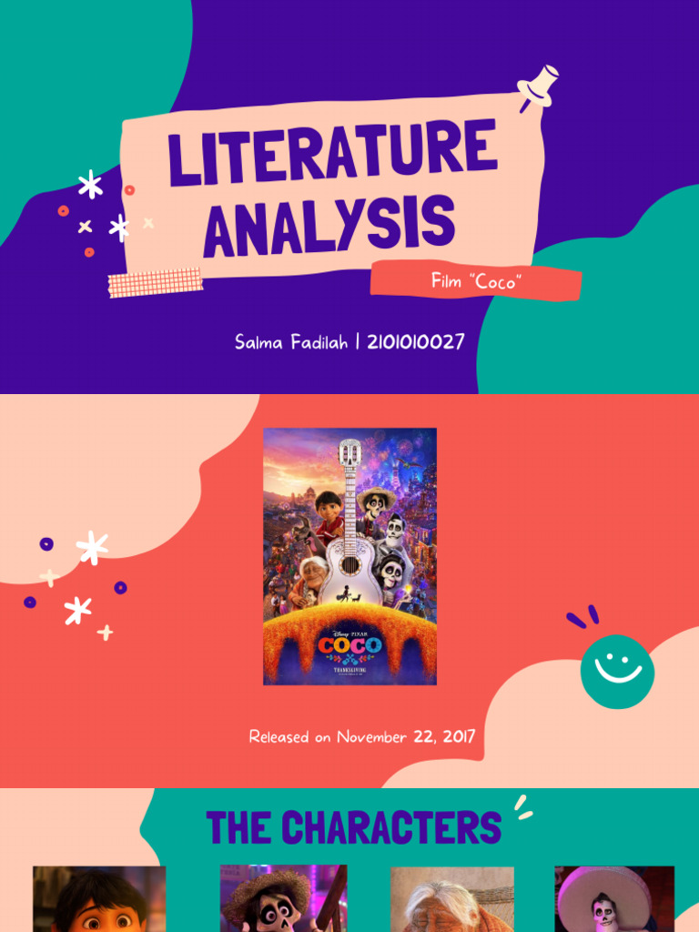 Literature Analysis On Disney Coco by Salma Fadilah Universitas ...