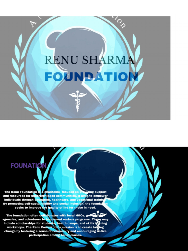 Renu Sharma Foundation Pdf
