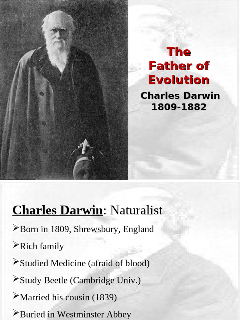 Lesson 2 Charles Darwin and His Theory On Evolution | PDF | Natural ...