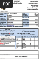 Subject Codes - HSC Board | PDF