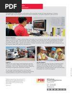 PERI Services Formwork Assembly | PDF | Engineering