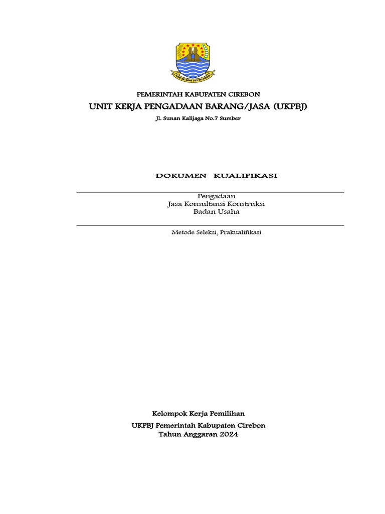 Dok - Pq.jasa Konsultansi Perencanaan Rehabilitasi Kantor Kejaksaan Negeri | PDF