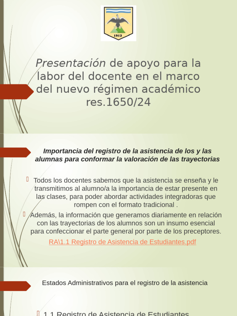 Presentacion RA 2025 | PDF