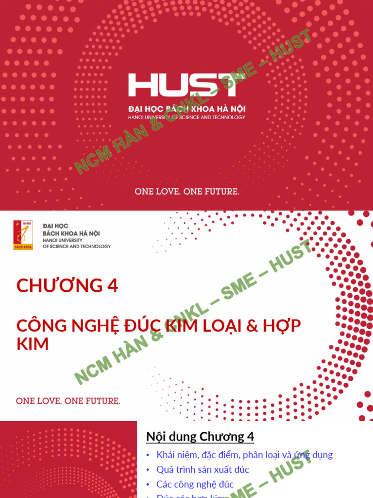Chương 4 - Công Nghệ Đúc KL&HK-gửi SV | PDF