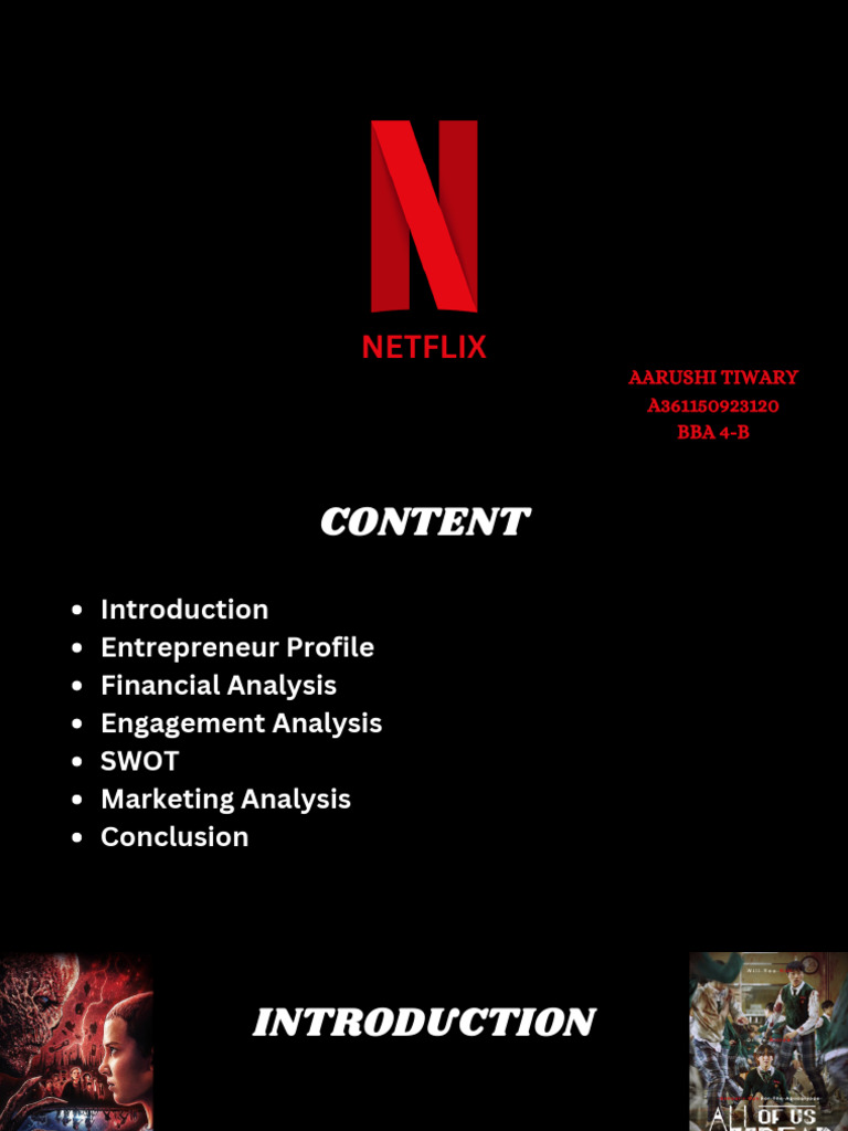 Netflix: Business Analysis & Strategy | PDF | Netflix | Video On Demand