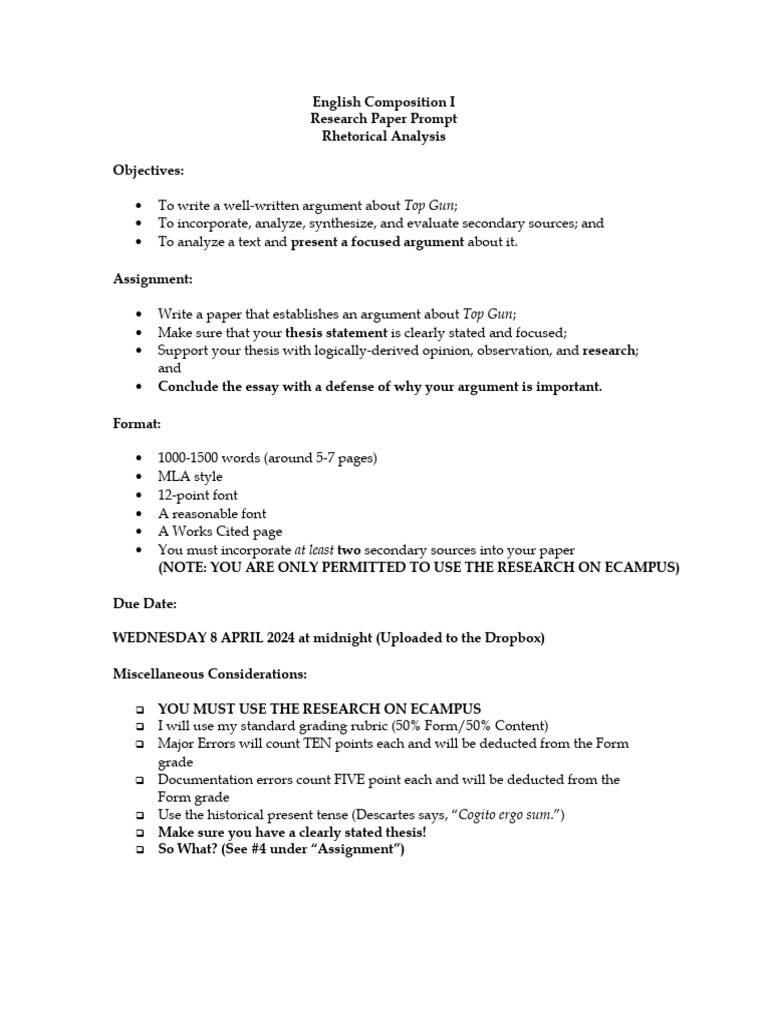 RESEARCH PAPER Prompt Comp I S24 | PDF