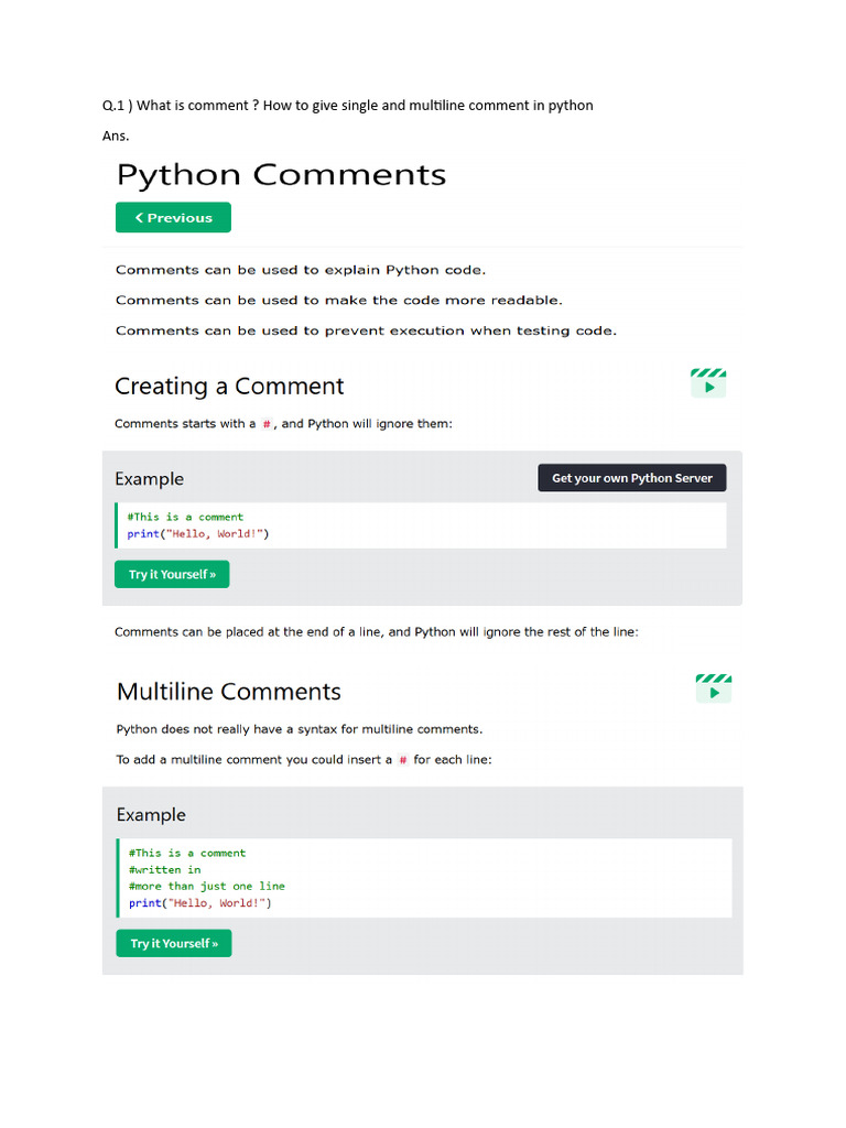 Python Basics for Beginners | PDF