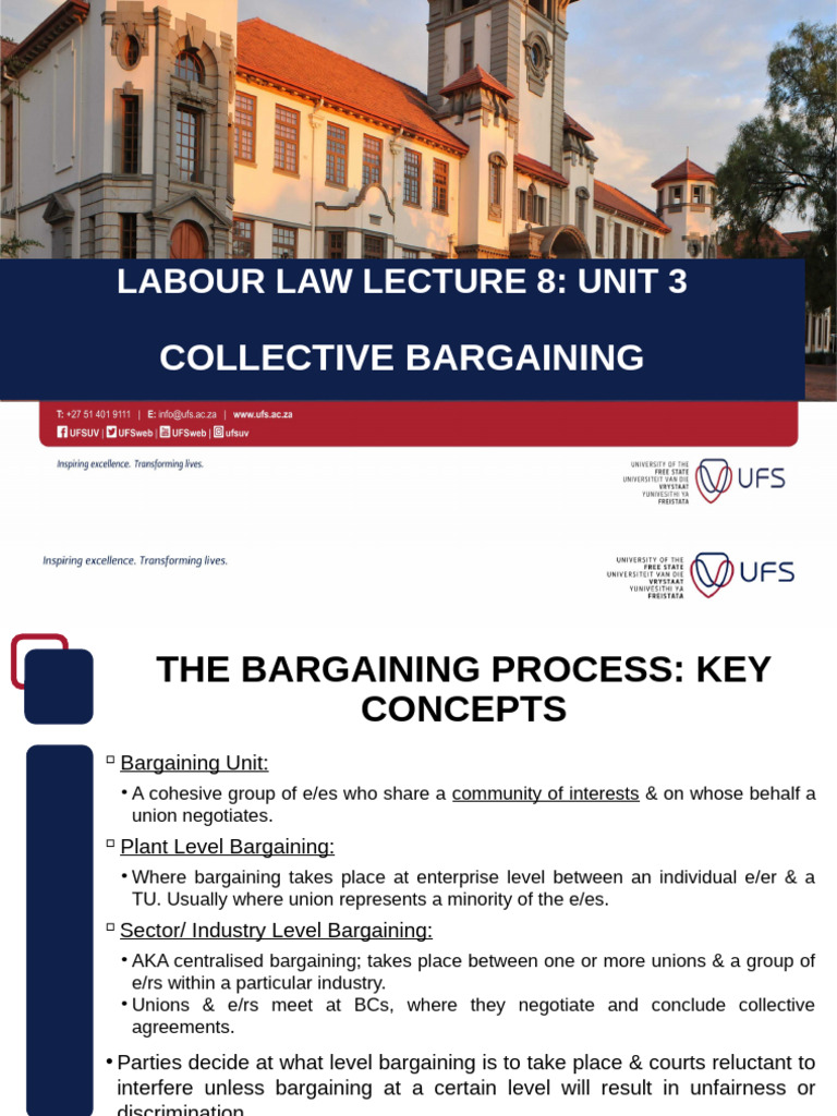 Collective Bargaining and Dispute Resolution | PDF | Collective ...