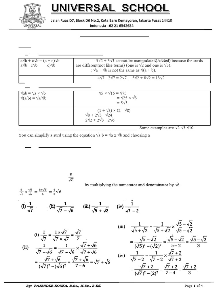 Maths Chapter 9 Worksheet | PDF | Mathematical Concepts | Mathematical Objects
