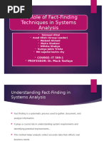 Fact Finding Techniques | PDF | Intelligence Analysis | Computing
