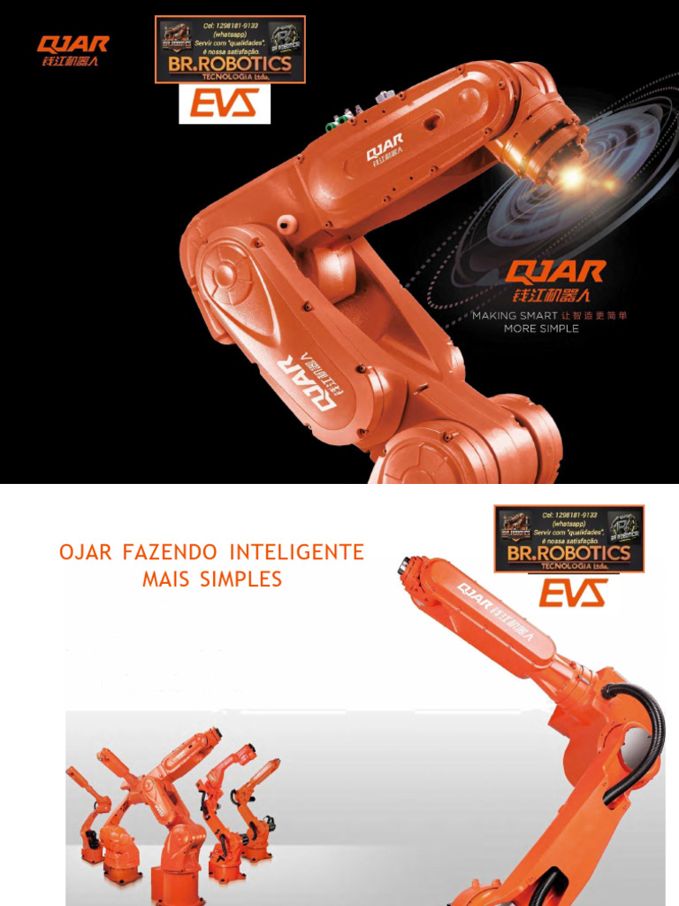 Robôs Industriais na Fabricação Inteligente | PDF | Automação | Robô