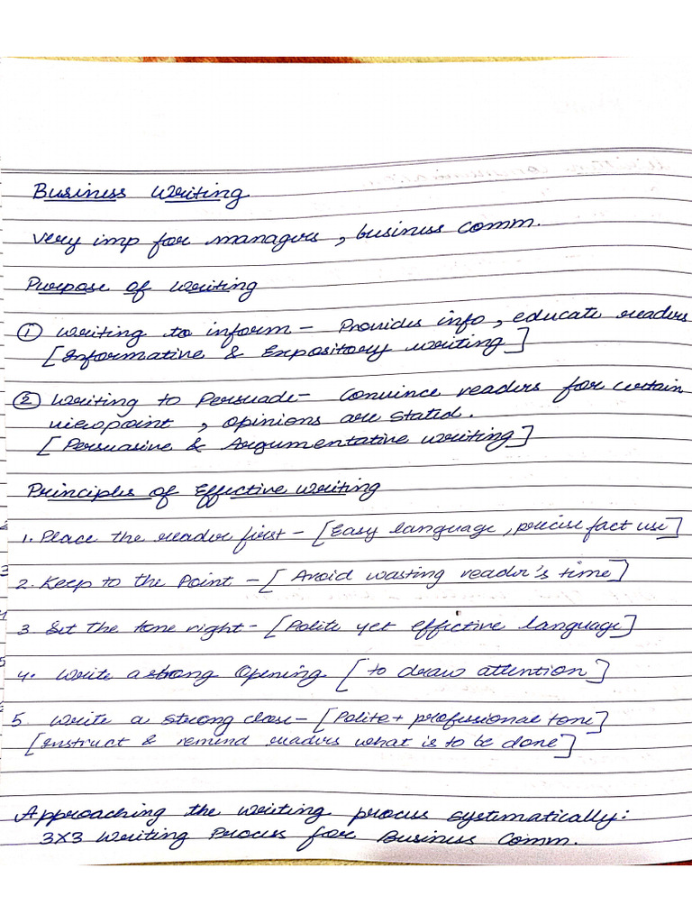 business writing | PDF