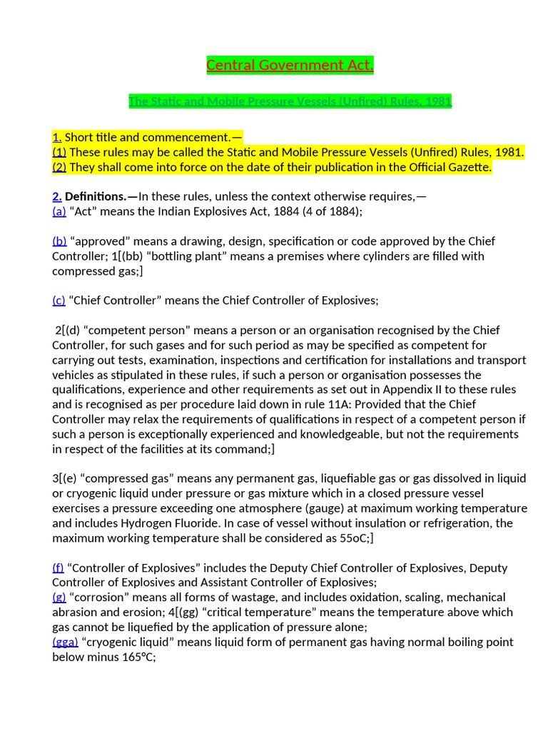 Sem - II J Paper-I SMPV Rules 0 Notes | PDF | Cryogenics | Valve
