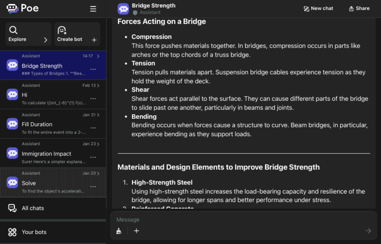 Bridge Strength - Poe 4 | PDF