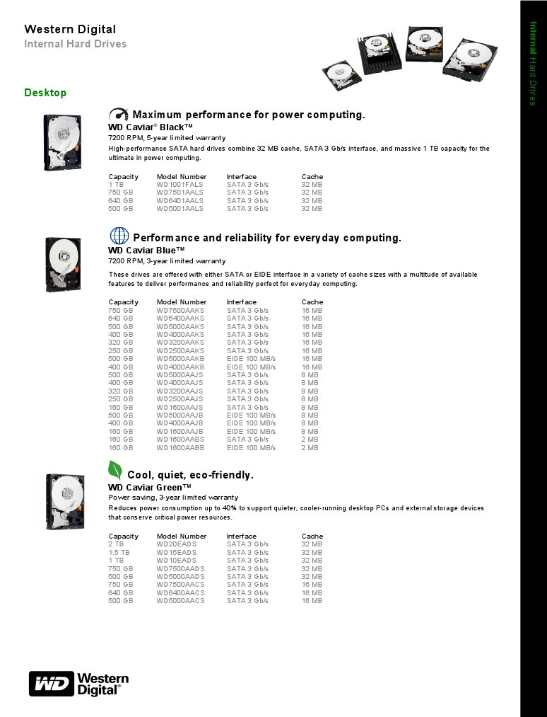 WDC | PDF | Hard Disk Drive | Computer Hardware
