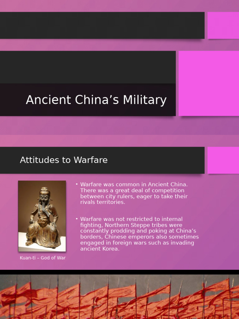 Ancient China Military - Lecture - Wonder Wall | PDF | Spear | Cavalry