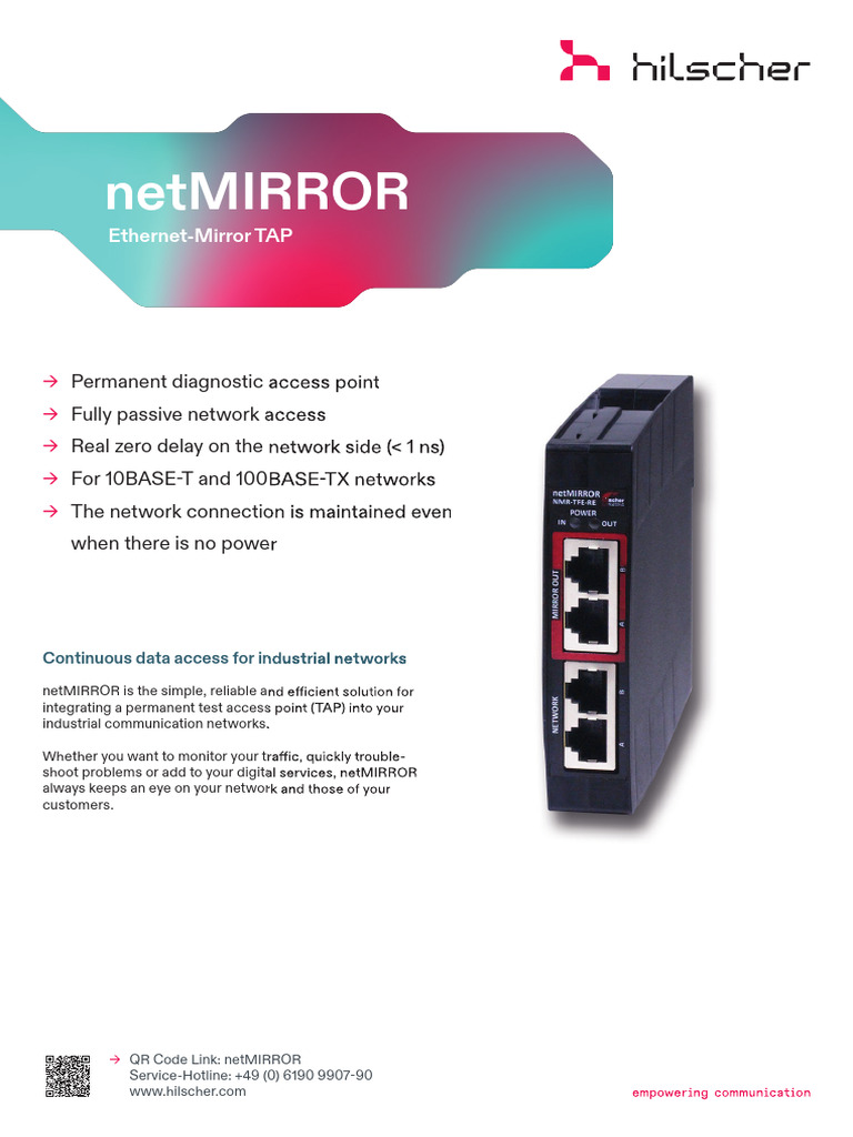 netMIRROR Datasheet 10-2022 EN | PDF