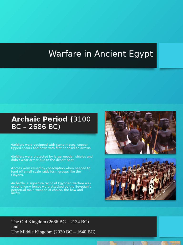 Ancient Egyptian Warfare Overview | PDF | Ancient Egypt | Military
