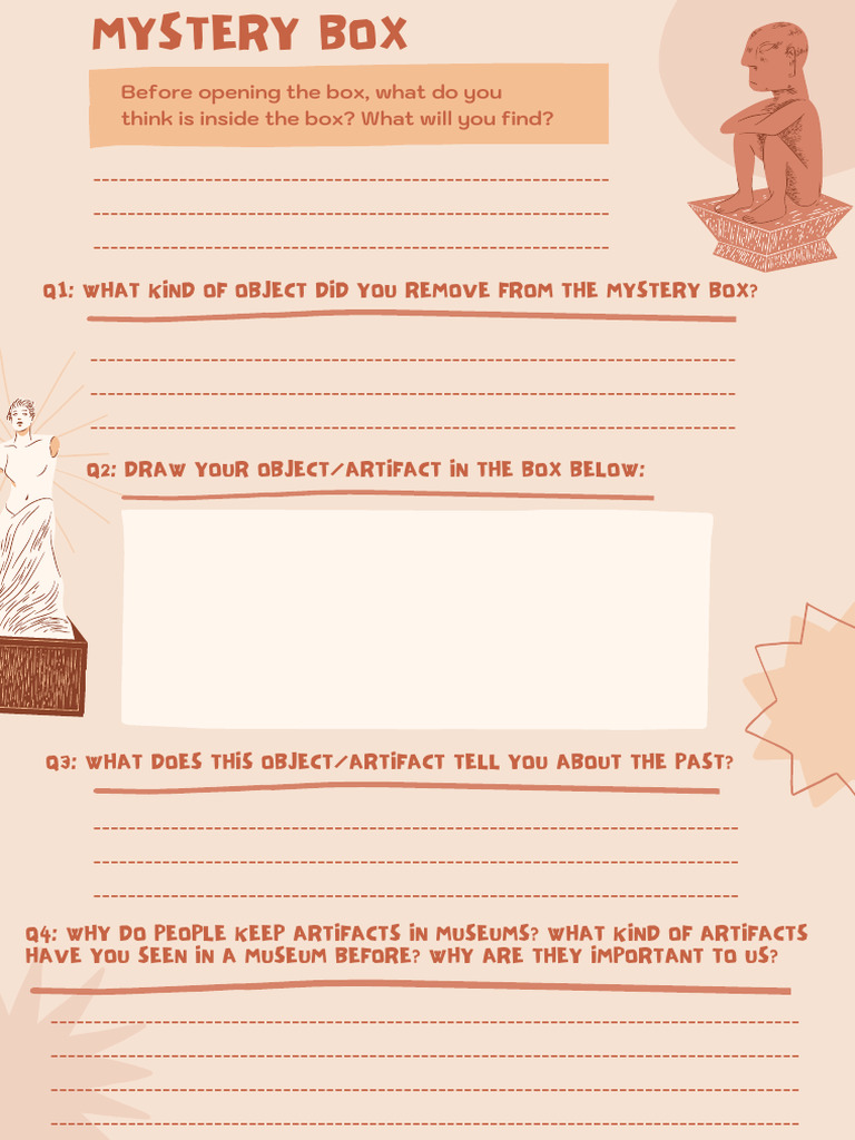 Mystery Box Artifact Exploration Activity | PDF
