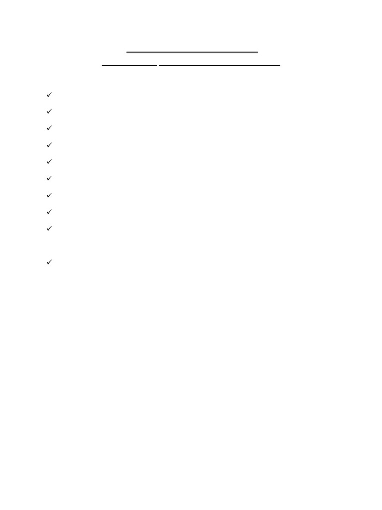 Checklist For Aissce 2025 Chemistry | PDF