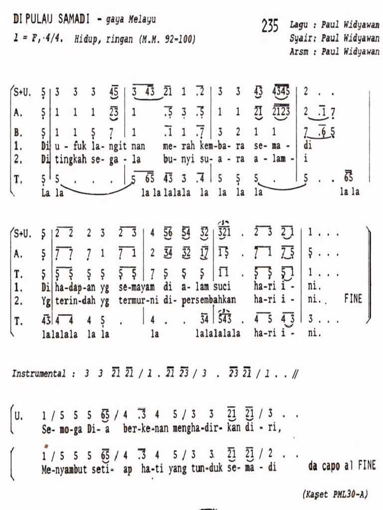 Di Pulau Samadi | PDF