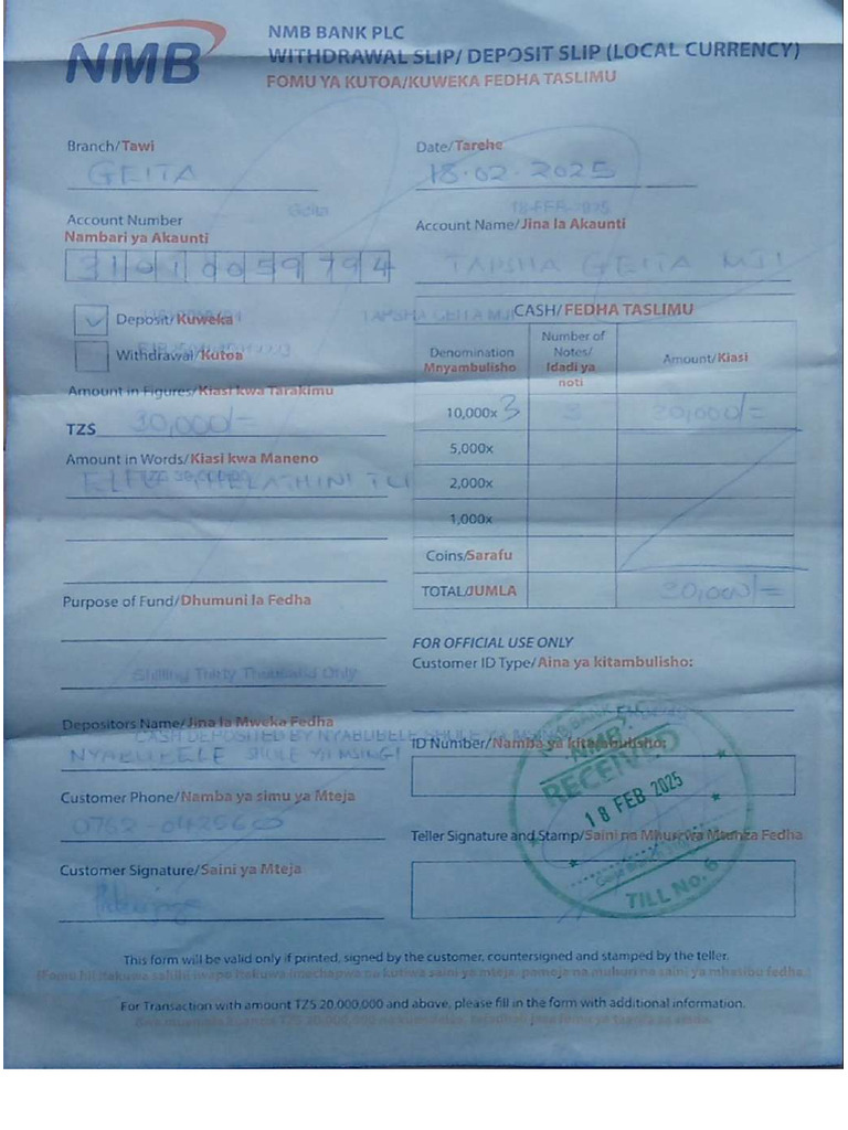 TRANSACTION CHECKLIST - ACE Scanner - 2025 - 02 - 19 | PDF