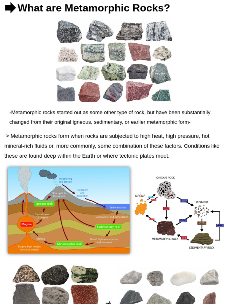 Understanding Metamorphic Rocks | PDF | Rock (Geology) | Igneous Rock