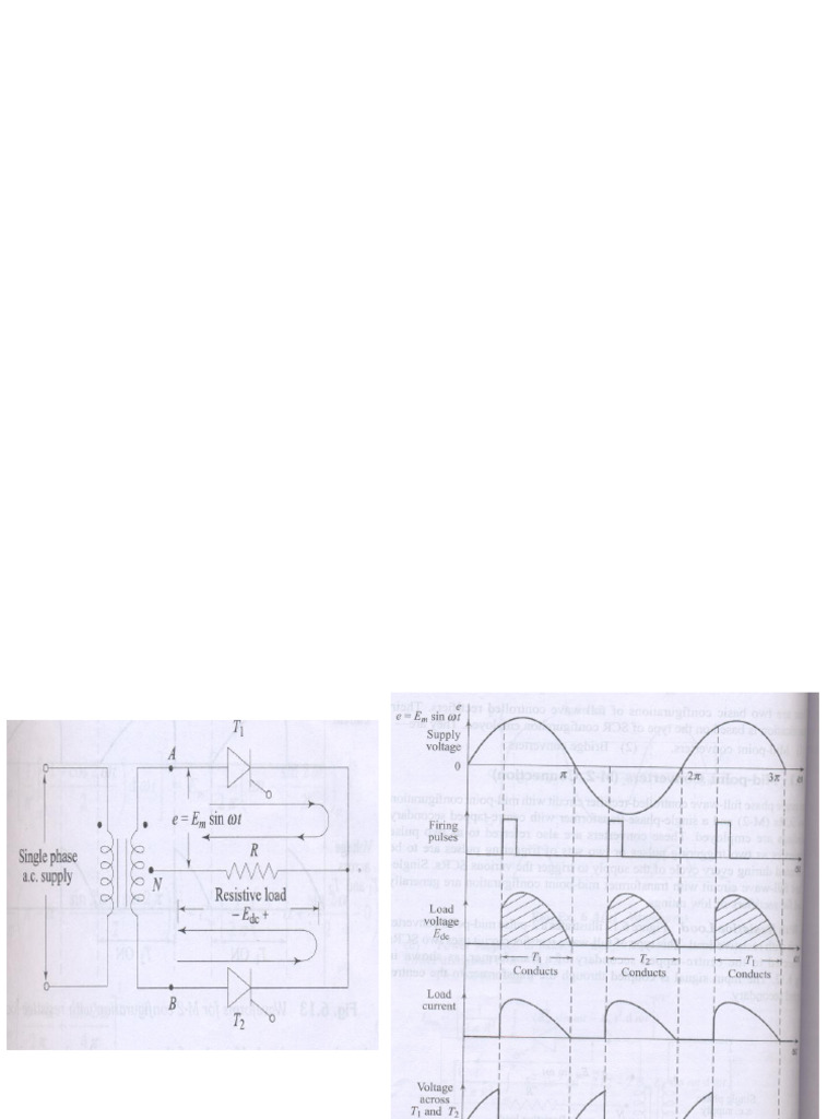 Single Phase Full Wave Rectifiers | PDF | Rectifier | Inductance