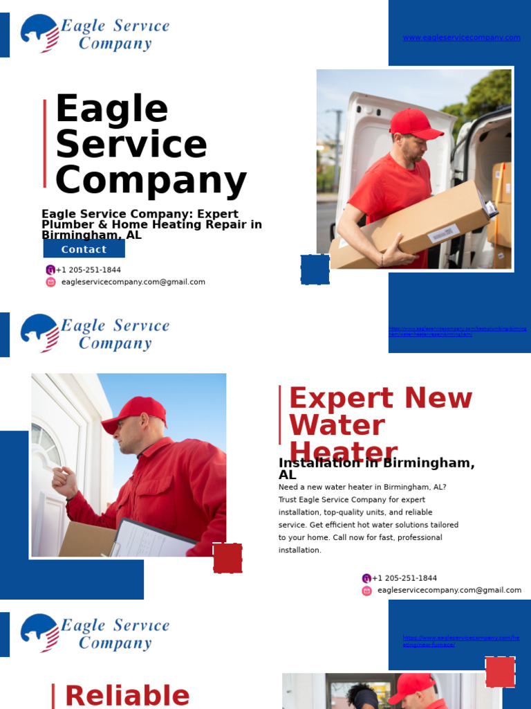 Eagle Service Co: Plumbing & Heating in Birmingham | PDF | Water Heating | Mechanical Engineering