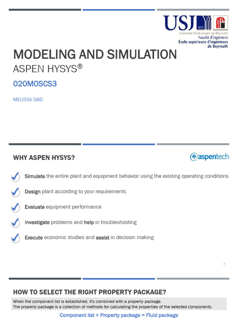HYSYS course | PDF | Distillation | Scientific Phenomena