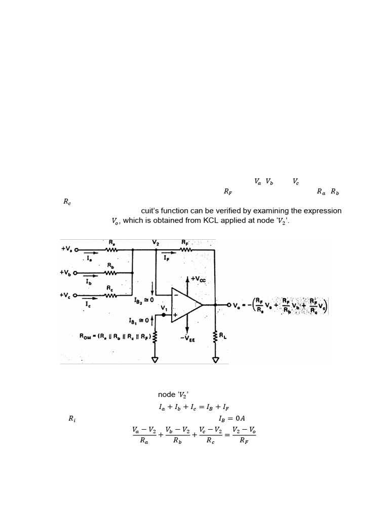 Closed-Loop Op-Amp Applications-I | PDF | Operational Amplifier | Amplifier