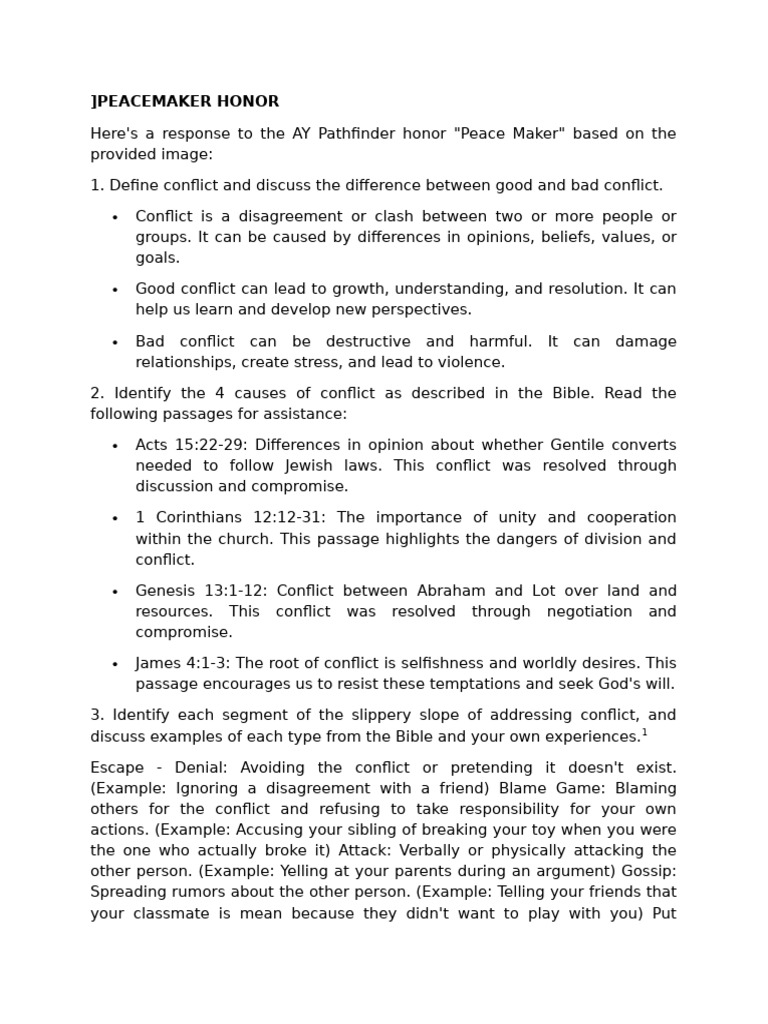 PEACEMAKER HONOR | PDF | Whole Grain | Social Media