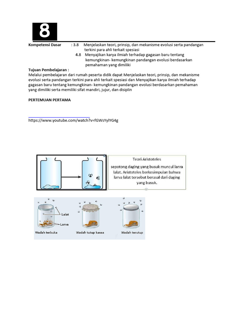 LKPD Evolusi 1 Fix | PDF