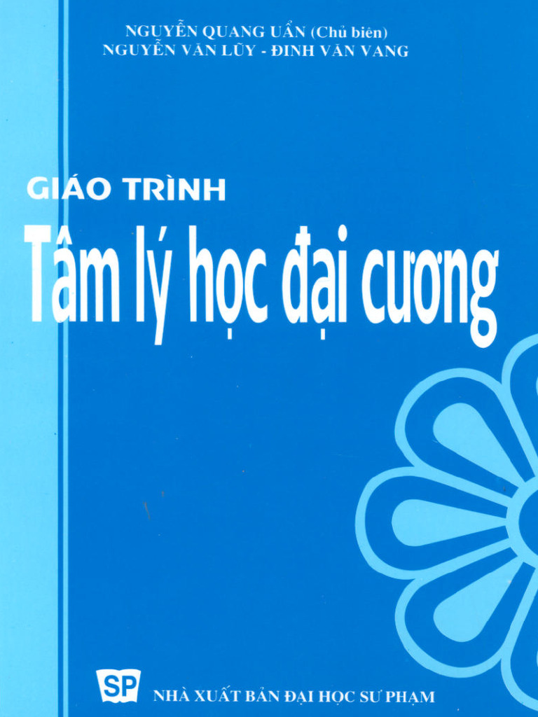 Tam Ly Hoc Dai Cuong DHSP - HN | PDF