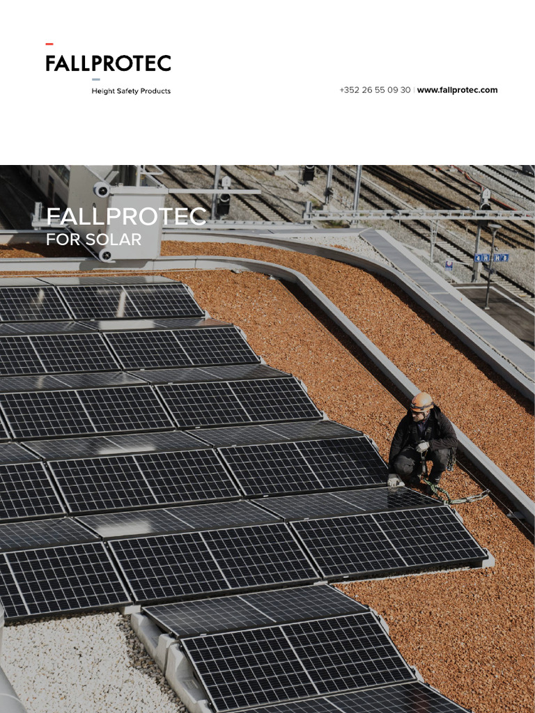 Fall Protection Solar Panels en | PDF | Safety