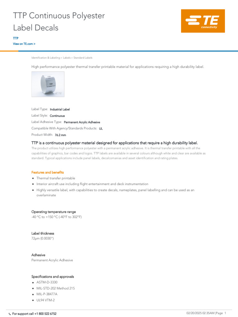 Product CAT T3437 T7899.datasheet | PDF | Materials