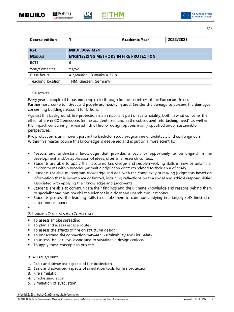 MBUILD_M24_Module_Information_2023 | PDF | Simulation | Risk