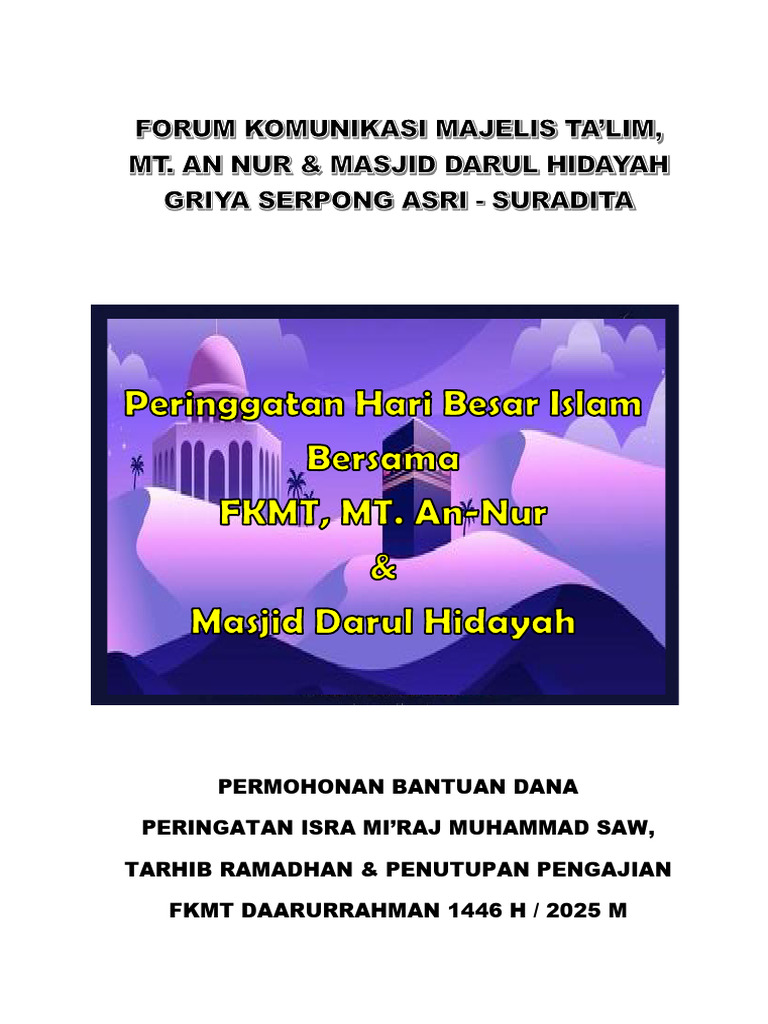 Isro Miraj 2025 - 1446 H ABC | PDF