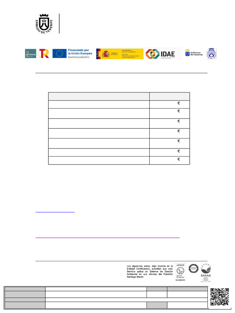 Anuncio Bop Informacin Publica 7 Ptos de Recarga 1 - O00 | PDF