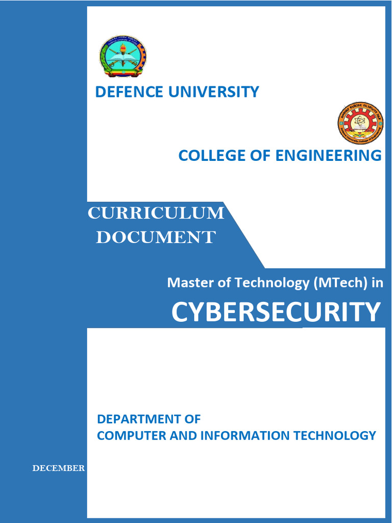 Cybersecurity Curriculum_Final (1) | PDF | Security | Computer Security