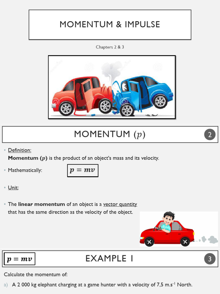 02 Momentum Impulse Slides JA ROTATION 3 MH | PDF | Momentum | Collision