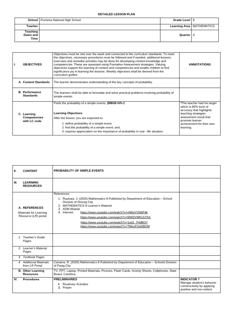 MATH-DLP | PDF | Learning | Teachers