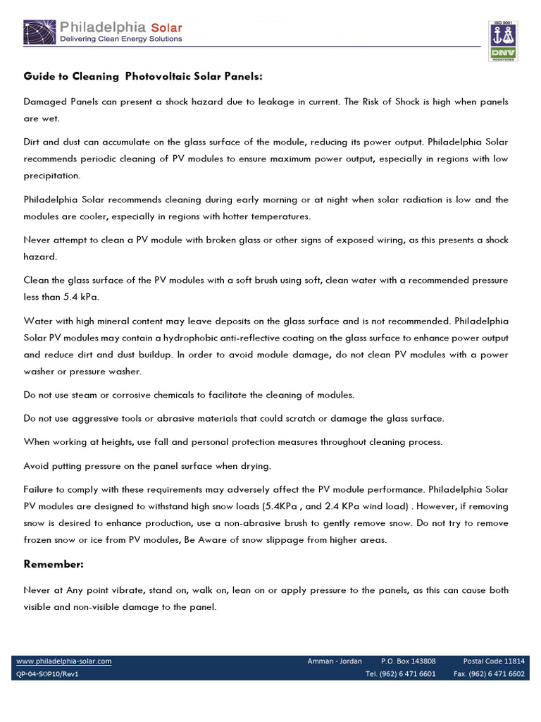 Guide To Cleaning | PDF